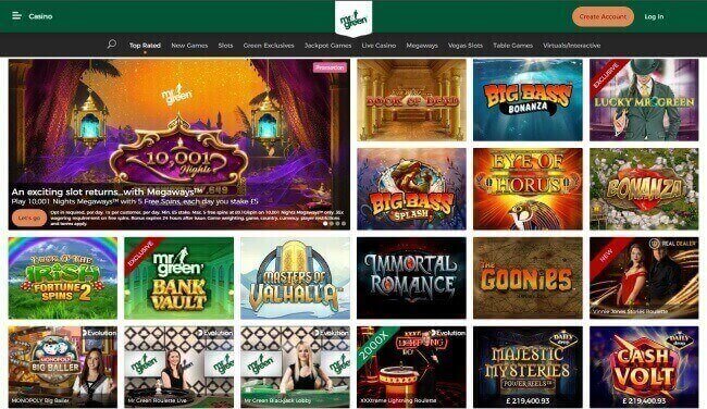 Mr Green Review Extensive Markets And Competitive Odds Mr Green Review Extensive Markets And Competitive Odds